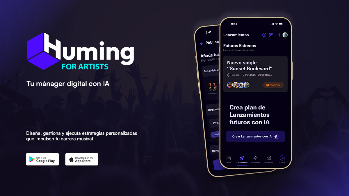 Optimiza tus Lanzamientos Musicales con IA: Descubre Huming for Artists